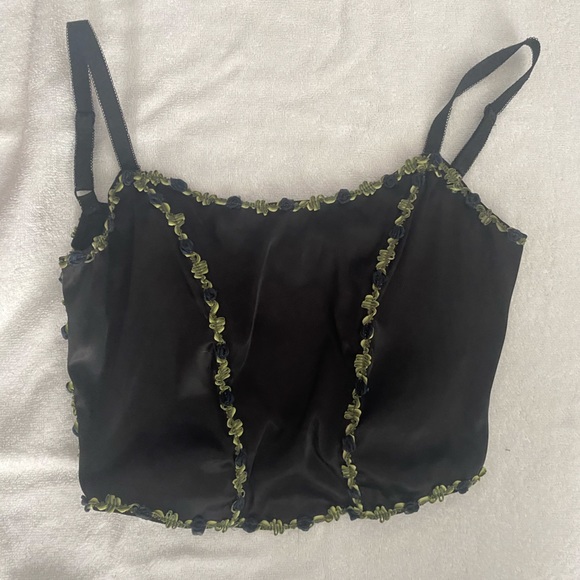 Dolls Kill | Tops | Dollskillwidow Brand Zip Up Corset Top | Poshmark
